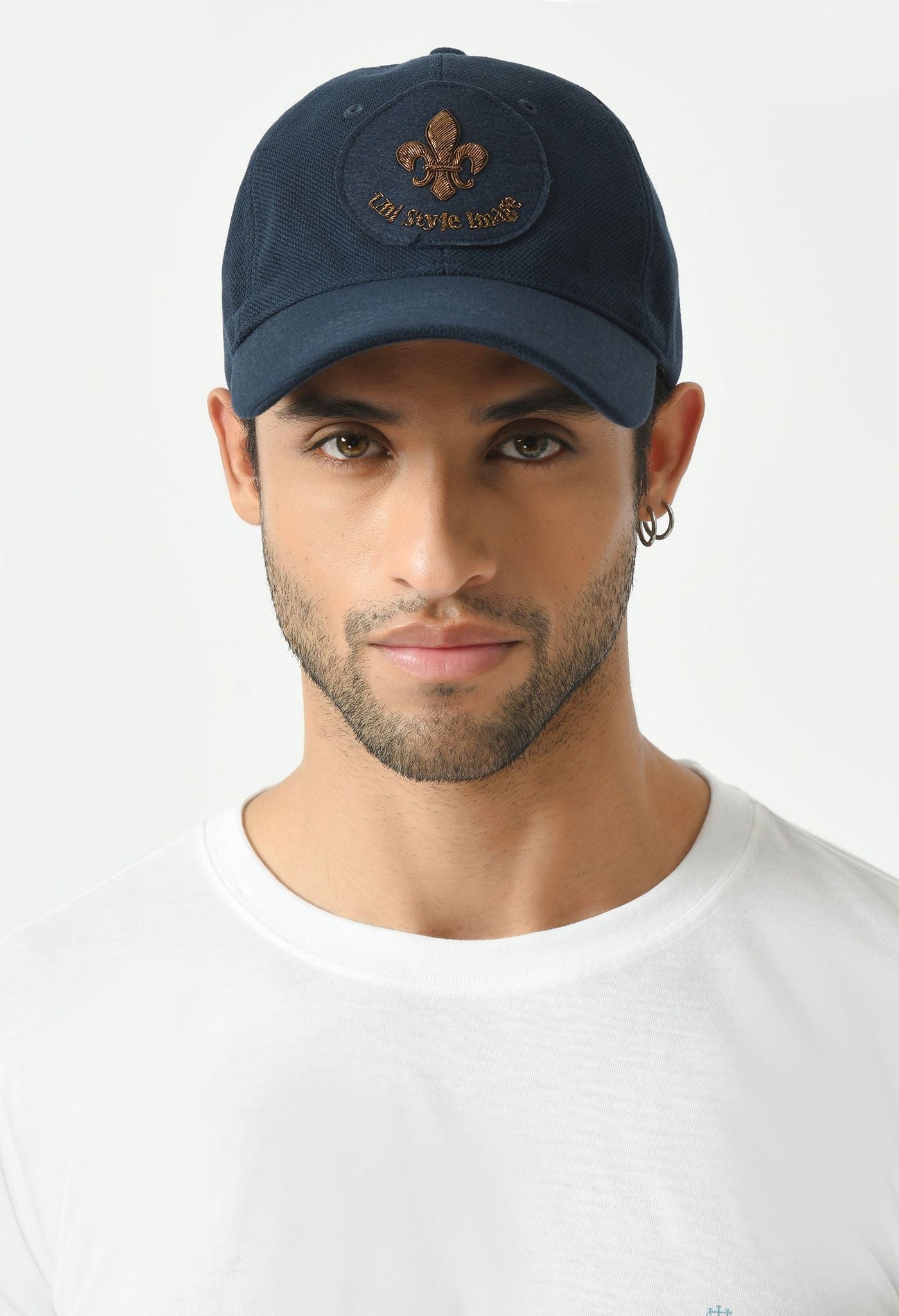 USI Classic Crest Cap (Navy Blue) – Uni Style Image
